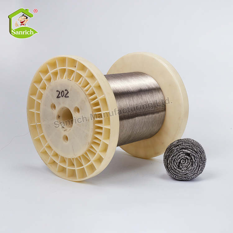 Eco-friendly Kitchen Ss Stainless Steel Metal Pot Washing Scrubber ...