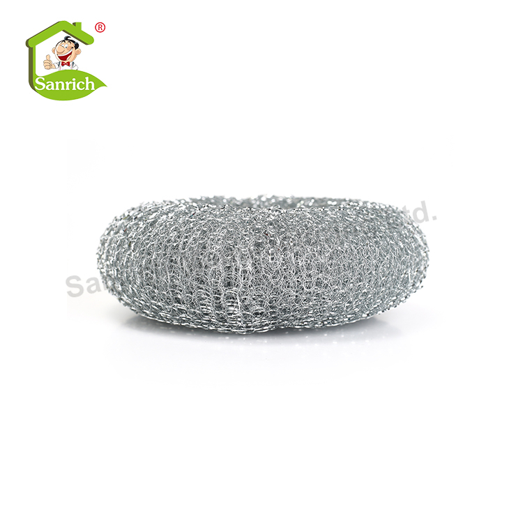 Kitchen Clean Stainless Steel Galvanised Iron Mesh Scourer Pad ...